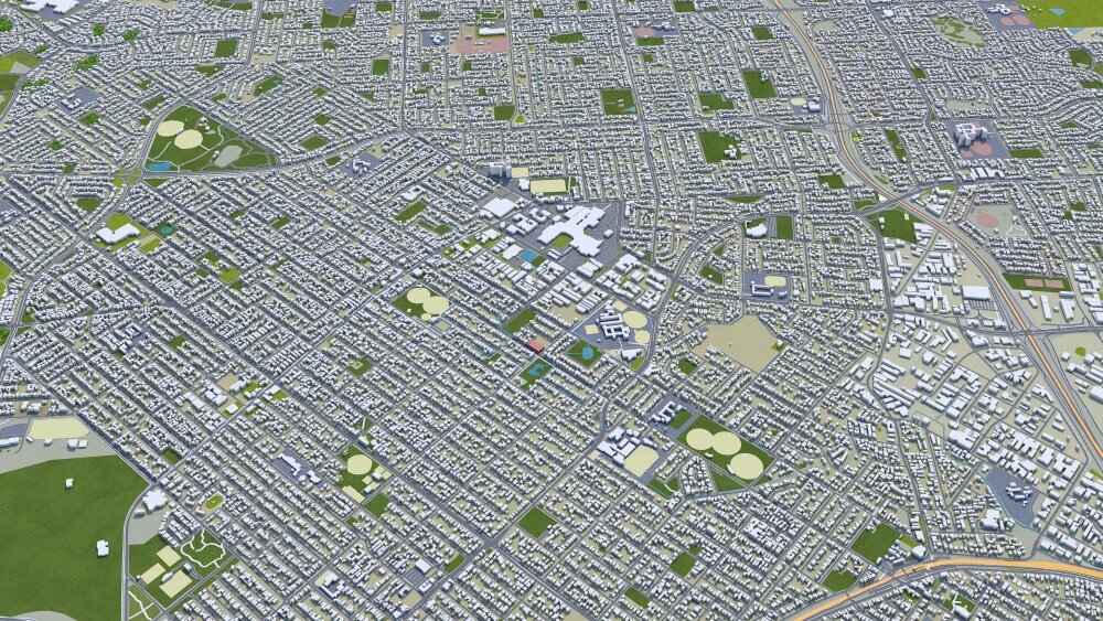Perth City Australia 3D model - Download City on 3DModels.org