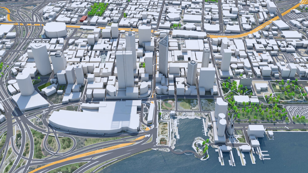 Perth City Australia 3D model - Download City on 3DModels.org