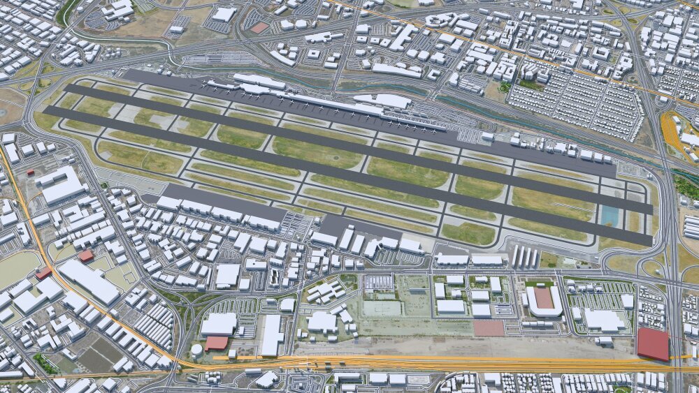San Jose City California USA 3D model - Download City on 3DModels.org