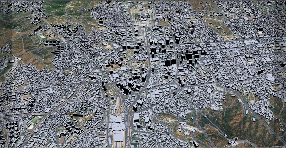 Seoul City South Korea 3D model - Download City on 3DModels.org