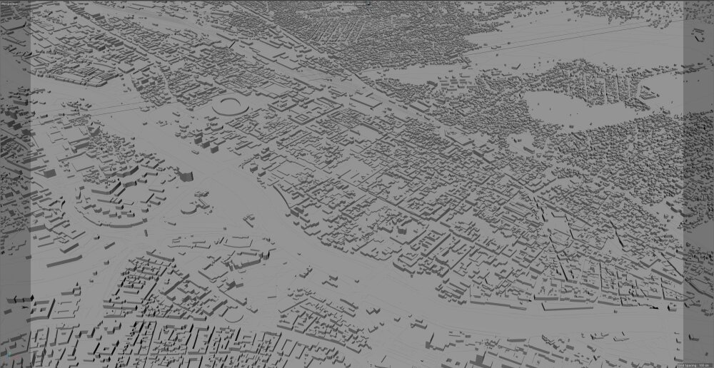 Tbilisi Georgia 60km 3D model - Download City on 3DModels.org