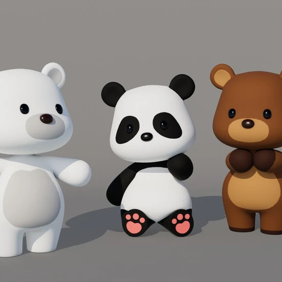 Bear 3D Models Download - 3DModels.org
