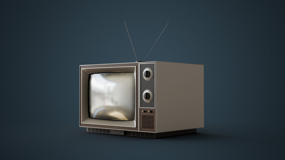 Classic Television 3D model - Download Television on 3DModels.org