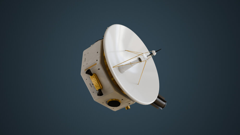 Deep Space Probe 3D model - Download Space Probe on 3DModels.org