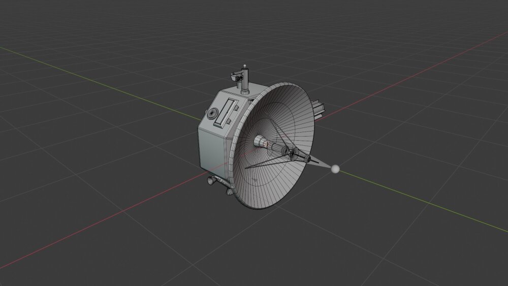 Deep Space Probe 3D model - Download Space Probe on 3DModels.org