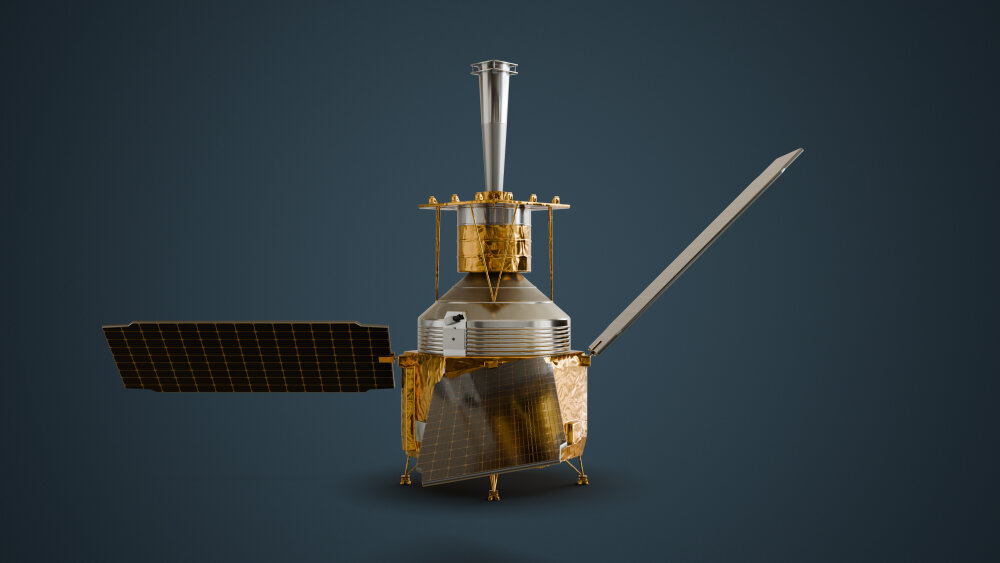 Gravity Probe 3D model - Download Space Probe on 3DModels.org