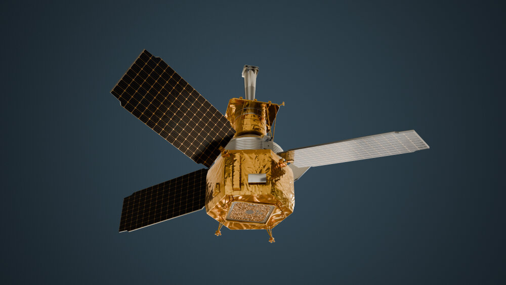 Gravity Probe 3D model - Download Space Probe on 3DModels.org