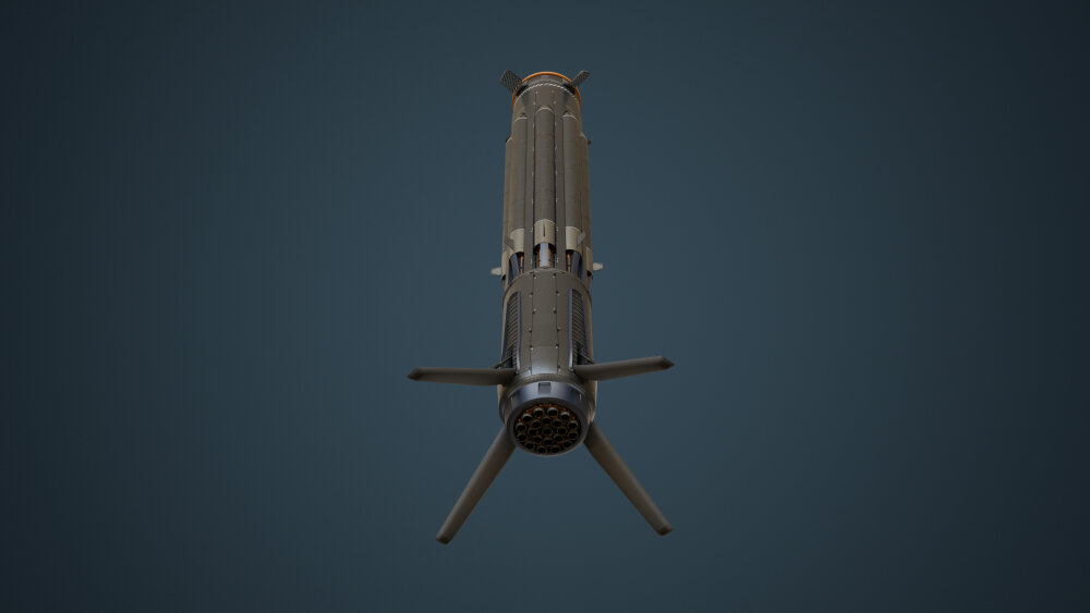 Orbital Weapons Platform 3D model - Download Spaceship on 3DModels.org