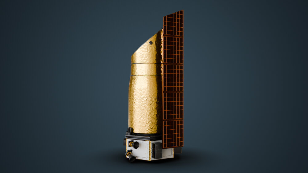 Space Telescope 3D model - Download Satellite on 3DModels.org