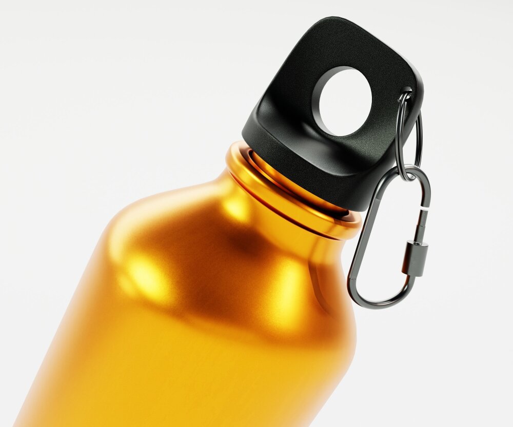 Sports Bottle Bundle – Metallic Low Poly PBR 4k Modèle 3D - Télécharger ...