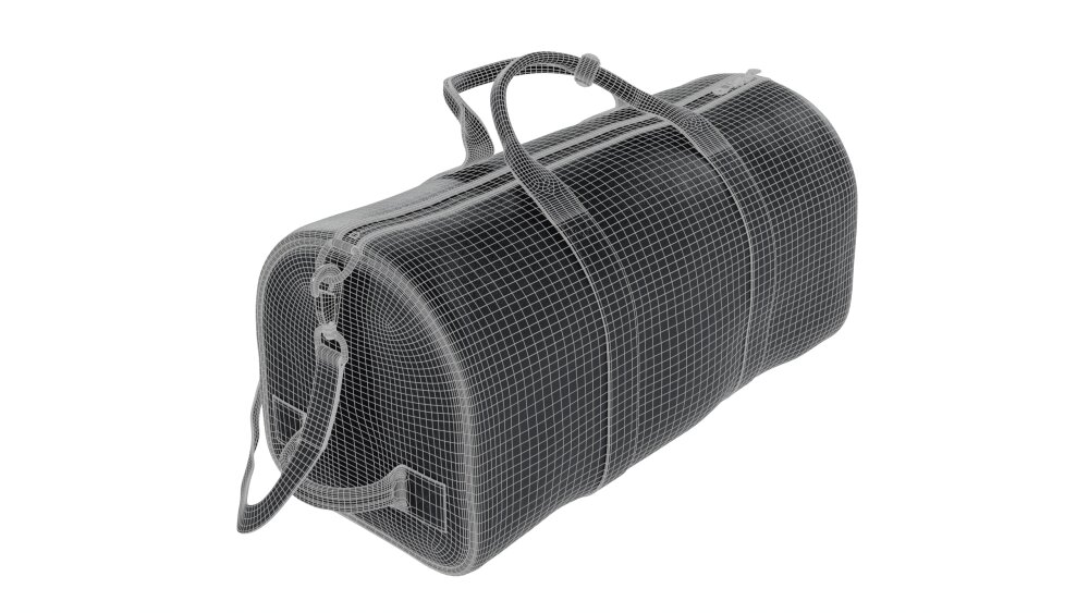 Leather Duffle Bag 3D model - Download Bags on 3DModels.org